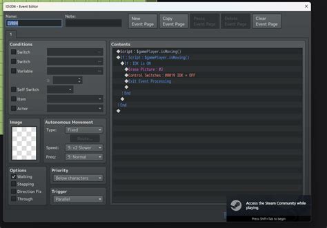 Convert Event From Mv To Vx Ace Rrpgmaker