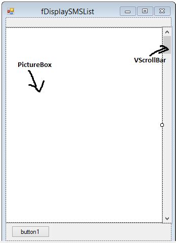 C How To Auto Scroll To The Bottom Of A VScrollBar Stack Overflow