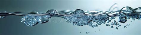 A Blob Of Liquid Water Like Elongated Bubble Like Flying In The Air