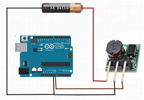 Power Arduino With A 15v Battery Visuino Visual Development For