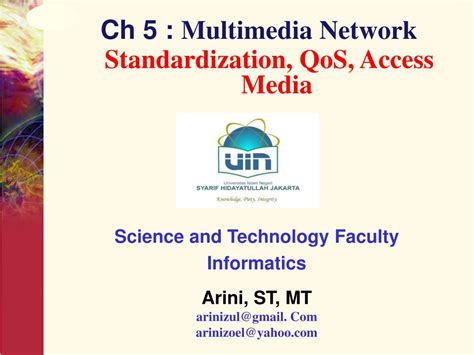 PPT Ch Multimedia Network Standardization QoS Access Media PowerPoint Presentation ID