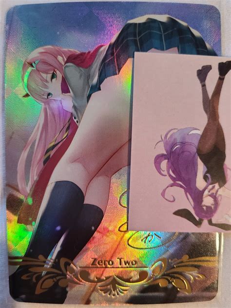 Zero Two Sexy Waifu Doujin Card Darling In The Franxx Goddess Story Acg
