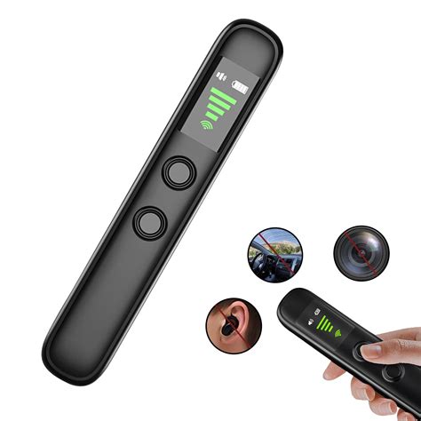 Wfulm Hidden Camera Detectors Portable Anti Spy Detector Bug Detector