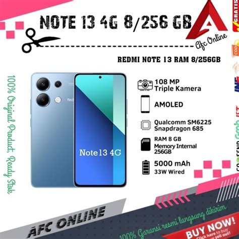 Jual New Redmi Note G GB GB Resmi No Repack Shopee Indonesia