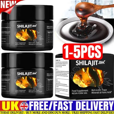 High Pure 100 Himalayan Shilajit Resinorganicextremely Potentfulvic