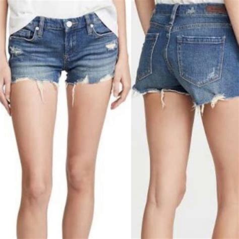 Blank Nyc Shorts Blank Nyc Astor Cut Off Distressed Denim Shorts