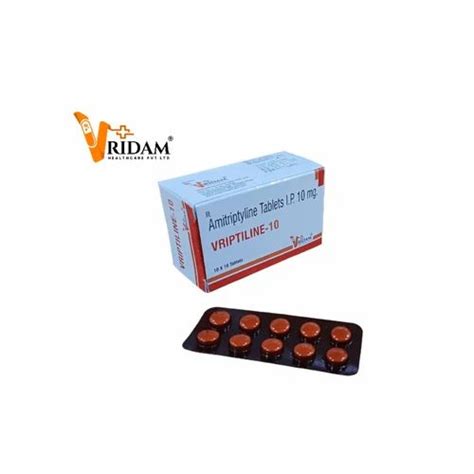 Amitriptyline 10mg Tablets At Rs 49box Antidepressants Medicine In