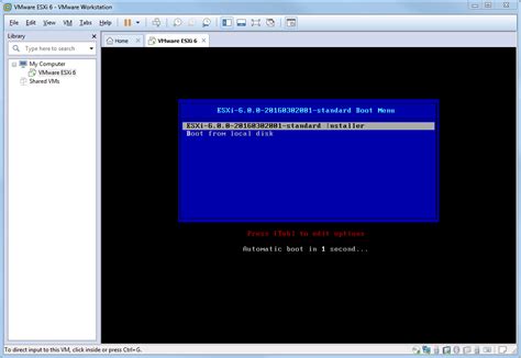 VMware ESXi 6 X Auf PCEngines APU2 Y M E Net