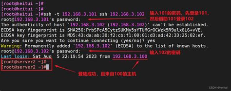 Ssh远程登录ssh登录命令 Csdn博客