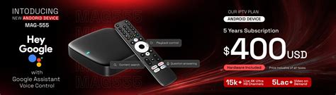 IPTV Boxes 4K IPTV With Set Top Box At Best Price In The USA