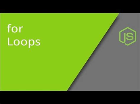 Learn JavaScript For Loops Mind Luster