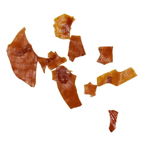 Orange Shellac Flakes 3 Ounce