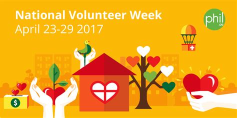 National Volunteer Week 2017 Phil Communications