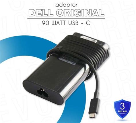 Promo Adaptor Charger Laptop Dell Latitude V A W Watt Usb Type C Diskon Di