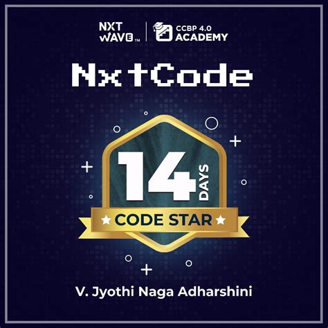 Vankayala Jyothi Naga Adharshini On Linkedin I Am Continuously Doing