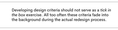 Why You Need Design Criteria To Design A Robust Operating Model