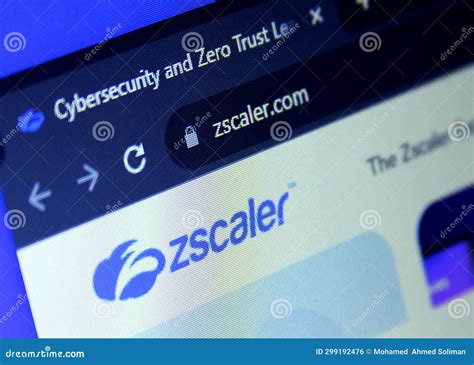 Zscaler Cloud Security Company Editorial Photo Image Of Access Listed 299192476