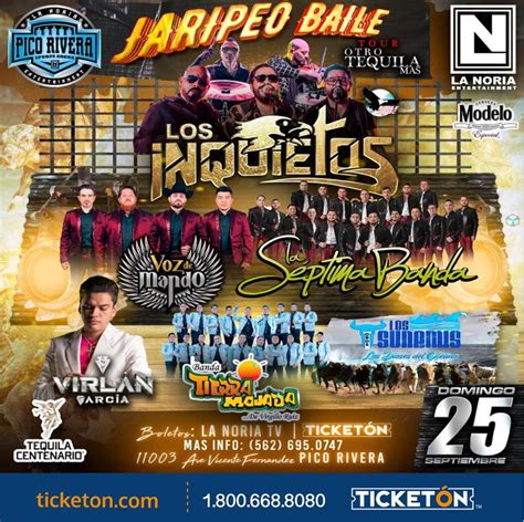 Los Inquietos Del Norte Y Mas Pico Rivera Sports Arena Tickets