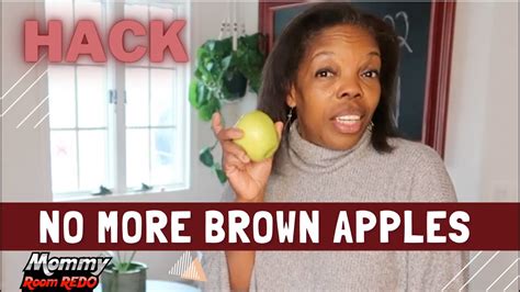How To Keep Peeled Slicedcut Apples From Turning Brown Fran Hack Youtube