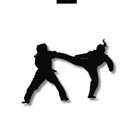 Taekwondo Side Kick Svg Etsy