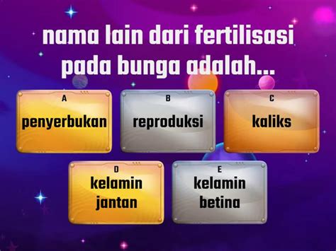 Struktur Dan Fungsi Tumbuhan Quiz