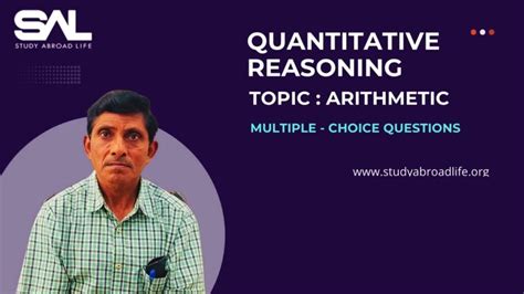 GRE Arithmetic Multiple Choice Questions Part Study Abroad Life Study Abroad Life