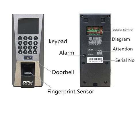 ZK F Biometric Fingerprint Standalone Access Control And Time