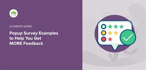 Popup Survey Examples To Help You Get MORE Feedback OptinMonster