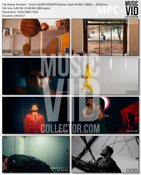 Eminem Gnat Usumv2002878 Master Clean Prores 1080p 2020 Mvc