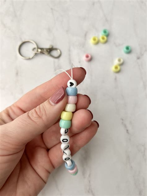 Simple Diy Beaded Keychains Artofit