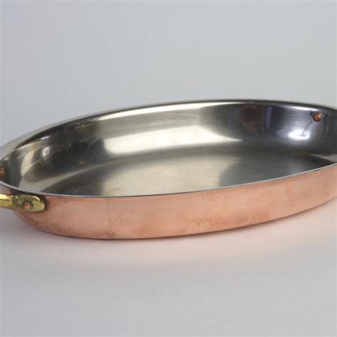 12 Copper 2 Handle Oval Pan Dc Rental