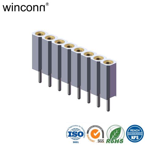 Female Ic Socket 2 54mm Single Row Straight Dip Type From China Manufacturer Pin Header Fpc