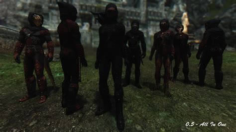 Spooky Edits Darker Dark Brotherhood Shrouded Armor And Robes At