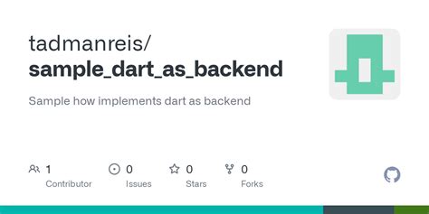 Github Tadmanreissampledartasbackend Sample How Implements Dart