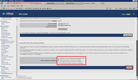 How To Move Ssl Ceritifcate From Apache To Mitel Micollab Msl Server Ssl Support Desk