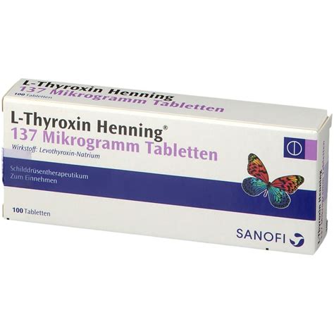 L-Thyroxin Henning 137 µg 100 St mit dem E-Rezept kaufen - Shop Apotheke