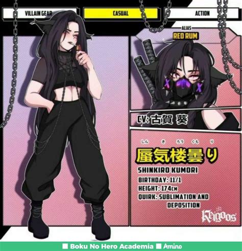 Shinkiro Kumori Wiki Boku No Hero Academia Amino