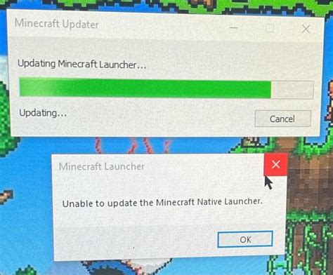 Unable To Update The Minecraft Native Launcher Game Pass Traplex