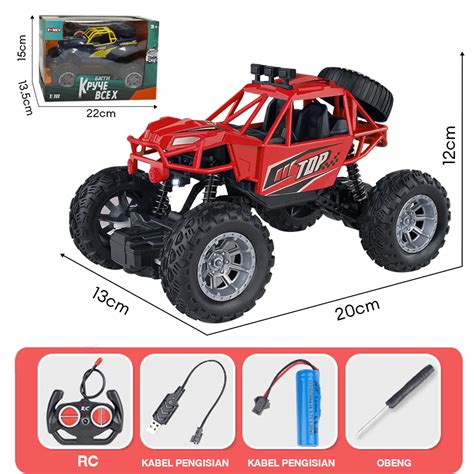 Jual BABYCOLOR Mobil Remote Control Offroad Climbing Car RC Rock Crawler Mobil Mobilan Remote