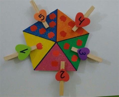 Material para trabajar correspondencia número cantidad en números del 1