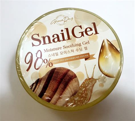 grace day 98 snail moisture soothing gel skin zephyr