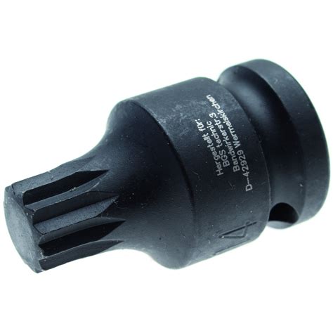 Impact Bit Socket 12 5 Mm 1 2″ Spline For Xzn M14 5381 M14 Sia Ritera