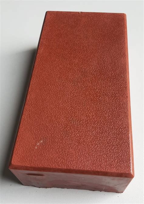 60mm Red Rectangular Concrete Paver Block 200lx100wx60h Mm At Rs 40 Sq