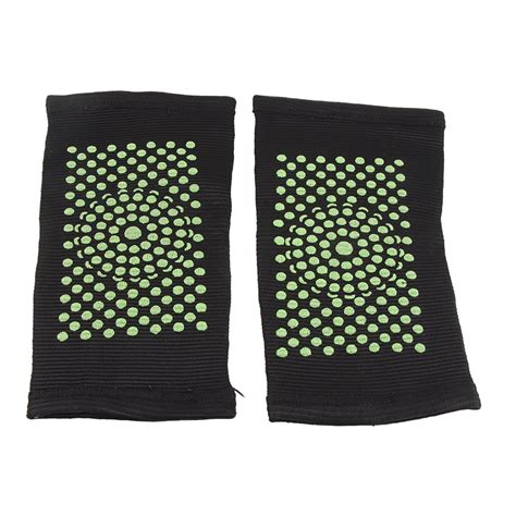 Yanmaoyi 1 Pair Self Heating Knee Pads Wormwood Cold Resistant Warm