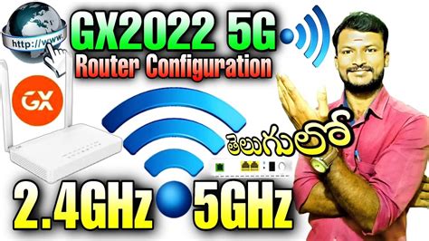 GX Router Configuration In Telugu GX2022 5G ROUTER Setup In Telugu Gx5GHg Gx2 4GHz Setup