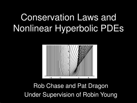 Ppt Conservation Laws And Nonlinear Hyperbolic Pdes Powerpoint Presentation Id 1085526