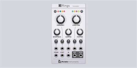 Modular Add On Mutable Instruments Rings Plugin Boutique