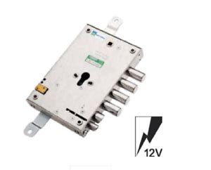 MOTTURA ART 85 37ELE SERRATURA PORTA BLINDATA ELETTRICA A CILINDRO