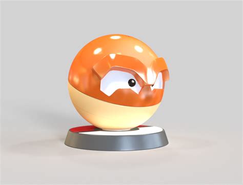 Stl File Hisuian Voltorb Fan Art PokÉmon Figurine Pokemon Legends