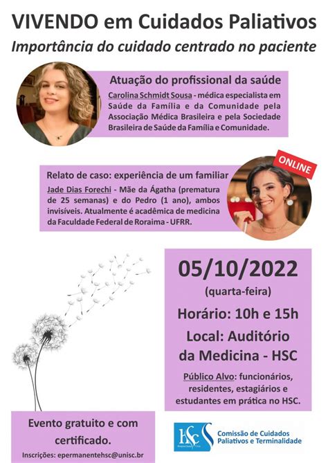 VIVENDO em Cuidados Paliativos Importância do cuidado centrado no
